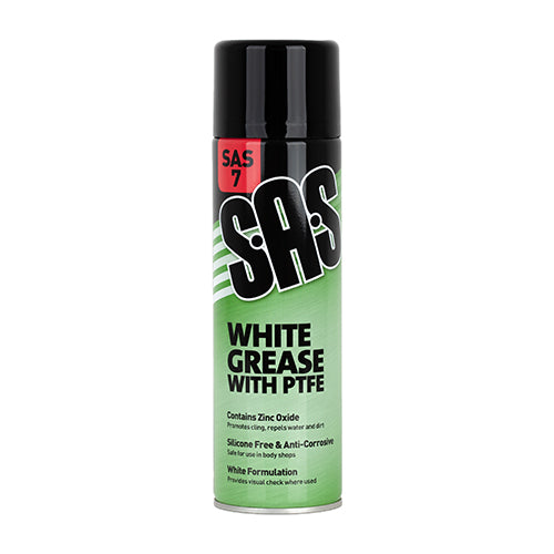 S.A.S White Grease With PTFE Spray ["SAS 7"] | MRL Midlands Ltd